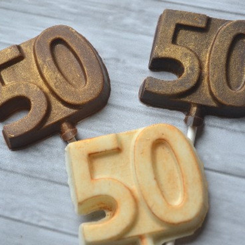 Chocolate Number Mould - Etsy