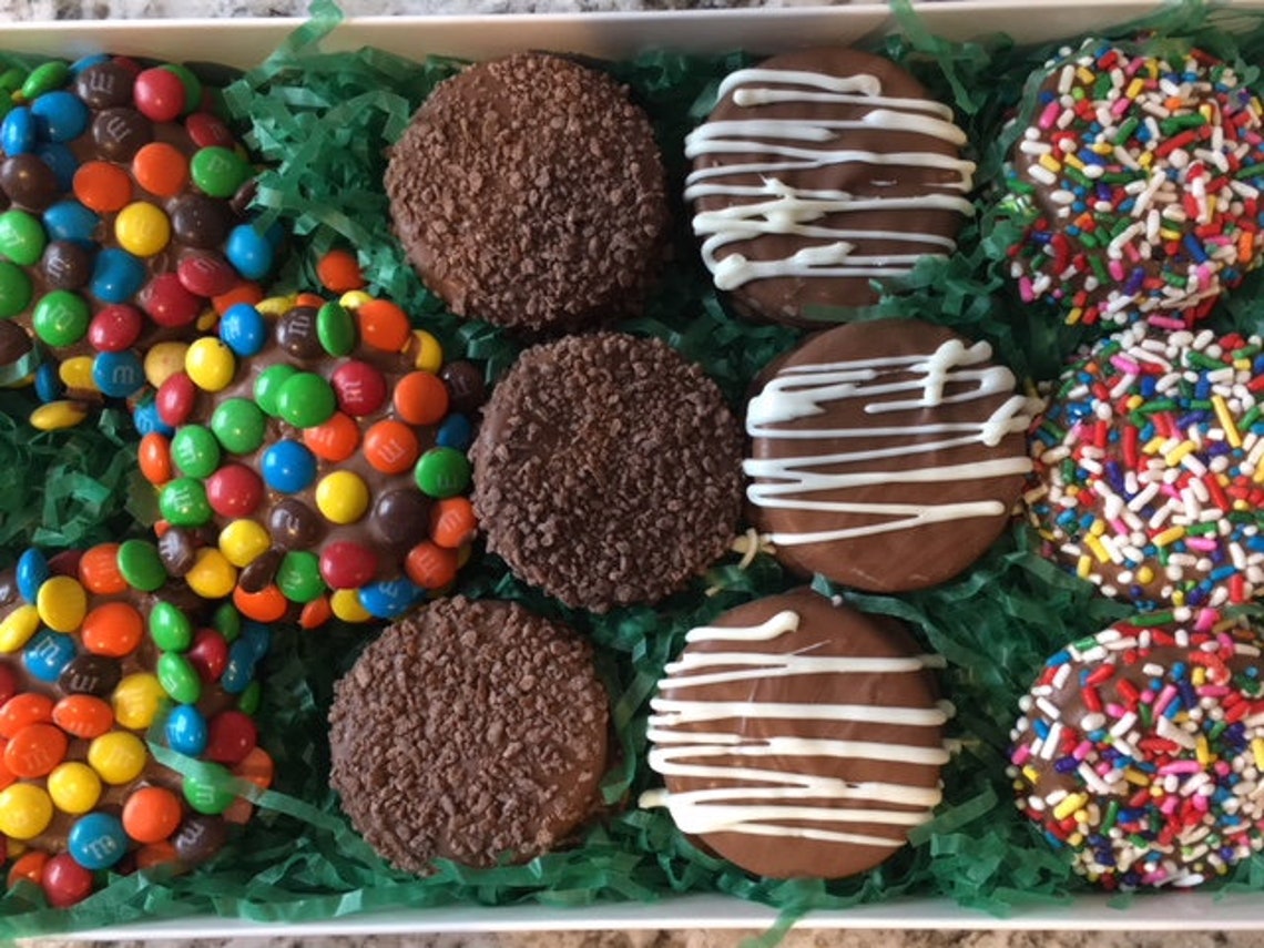 Chocolate Covered Oreo Gift Box - Birthday Gift - Thank You Gift Edible ...
