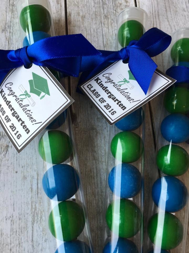 Graduation Gumball Tube Favors 10 Tubes Graduation Party | Etsy