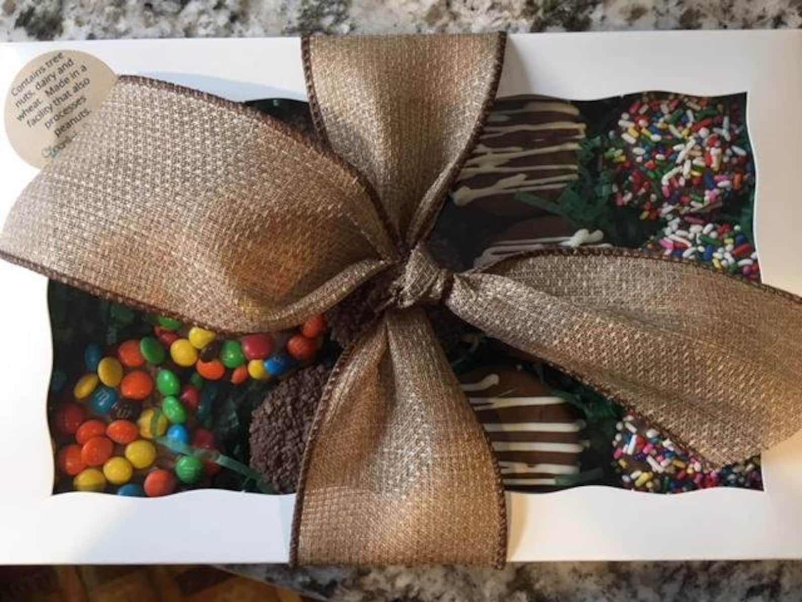 Chocolate Covered Oreo Gift Box - Birthday Gift - Thank You Gift Edible ...