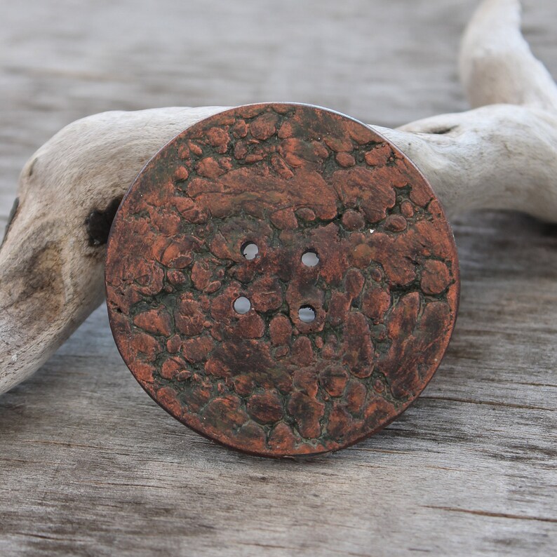 Metallic Color Large Buttons 2 Inch Sewing Buttons Textured - Etsy