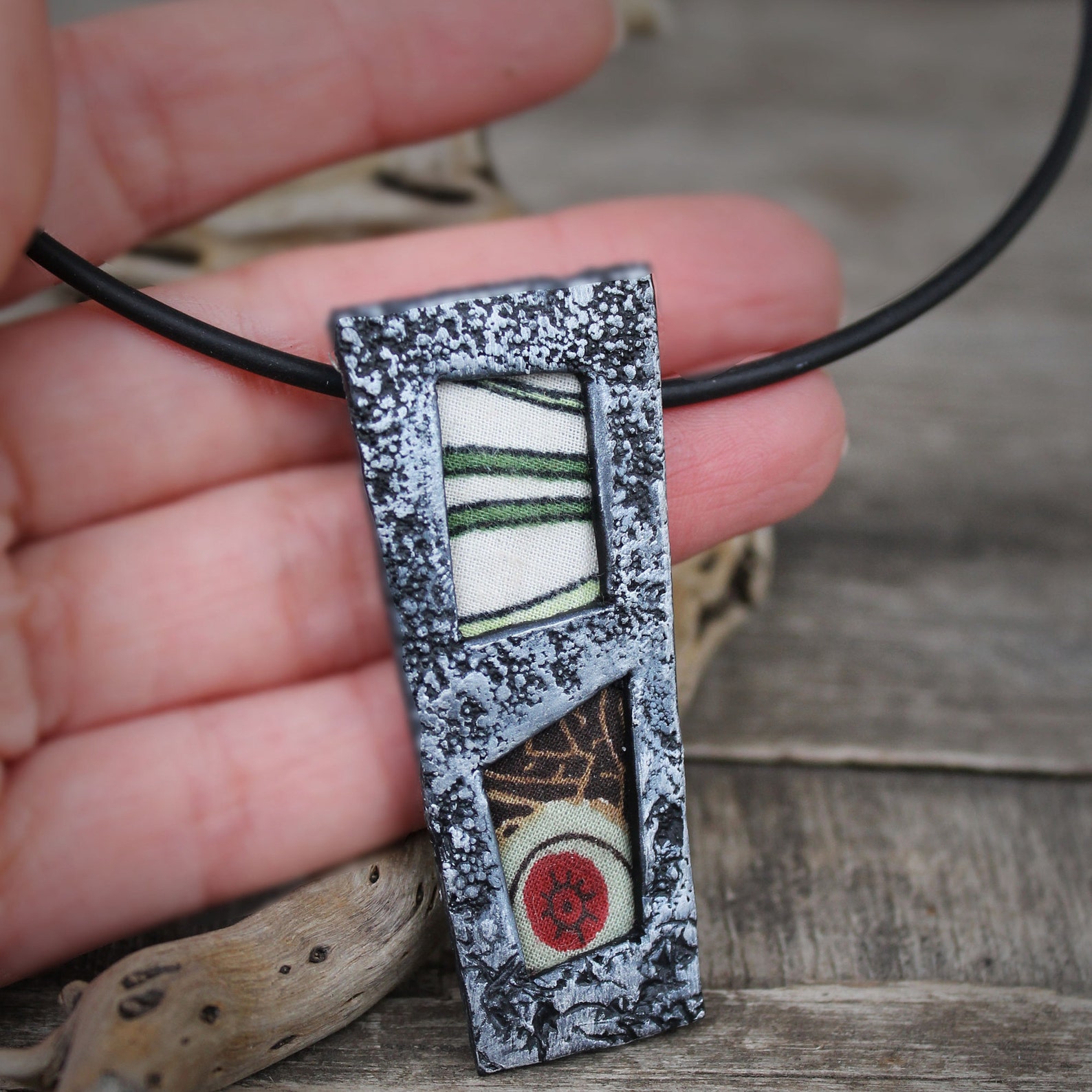 Unique Necklace Modern Necklace Art Pendant Contemporary - Etsy