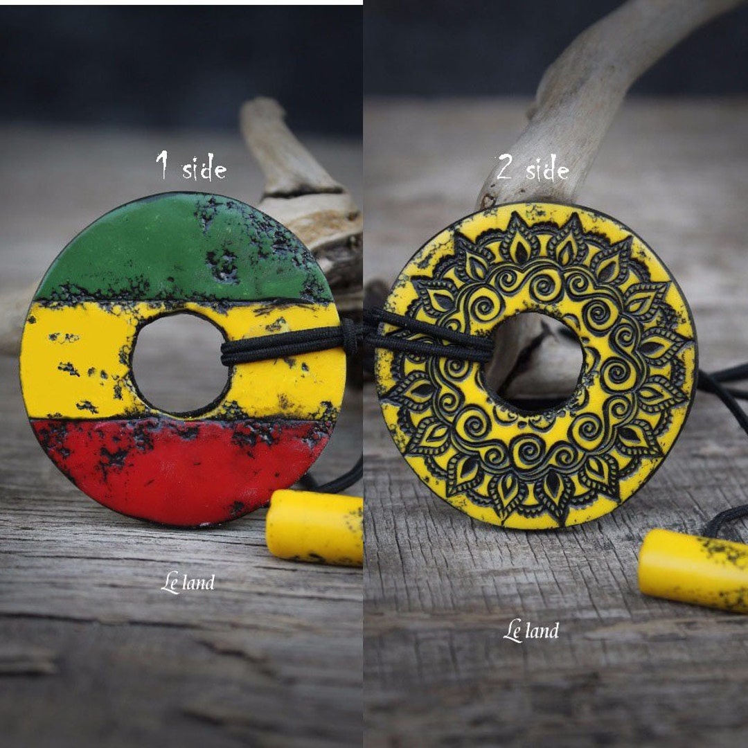 Rasta Dread Hair Tie Rasta Jewelry Rastafari Jewelry Rasta Colors Tie ...