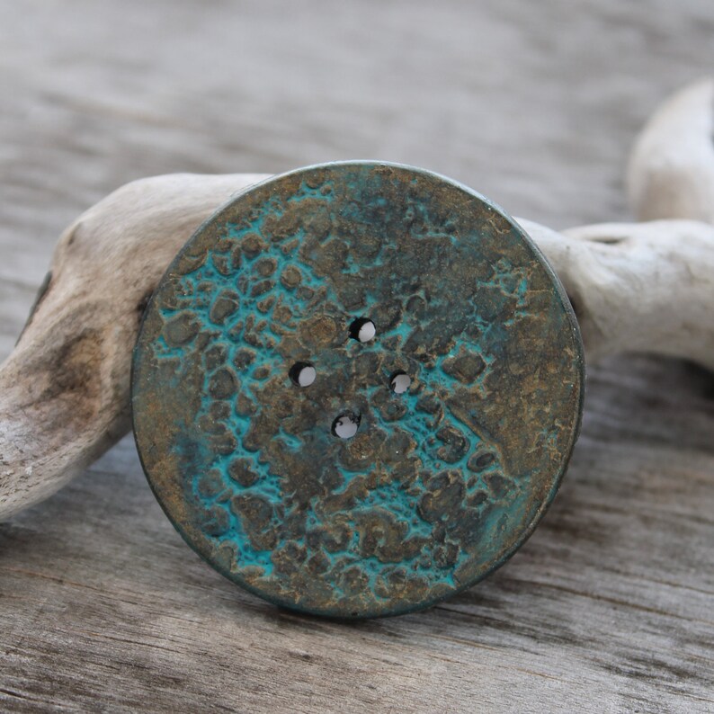 Metallic Color Large Buttons 2 Inch Sewing Buttons Textured - Etsy