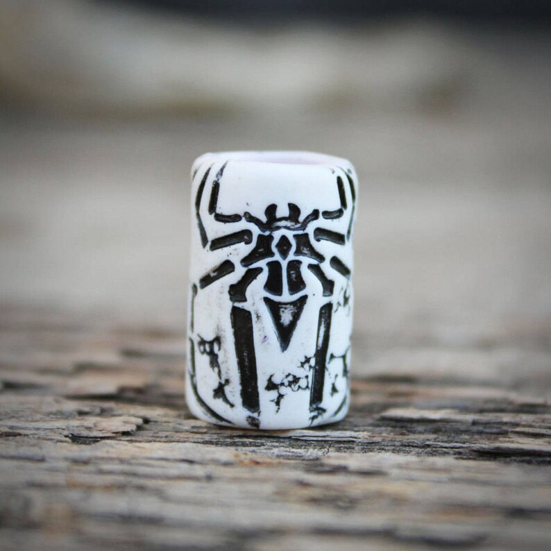 6-22 Mm Spider Dread Beads Men Loc Jewelry Dread Accessories - Etsy
