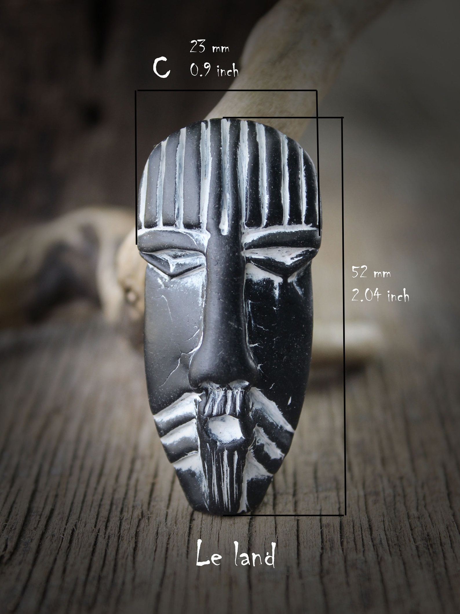 African Mask Charms Black Ethnic African Mask Jewelry Making - Etsy