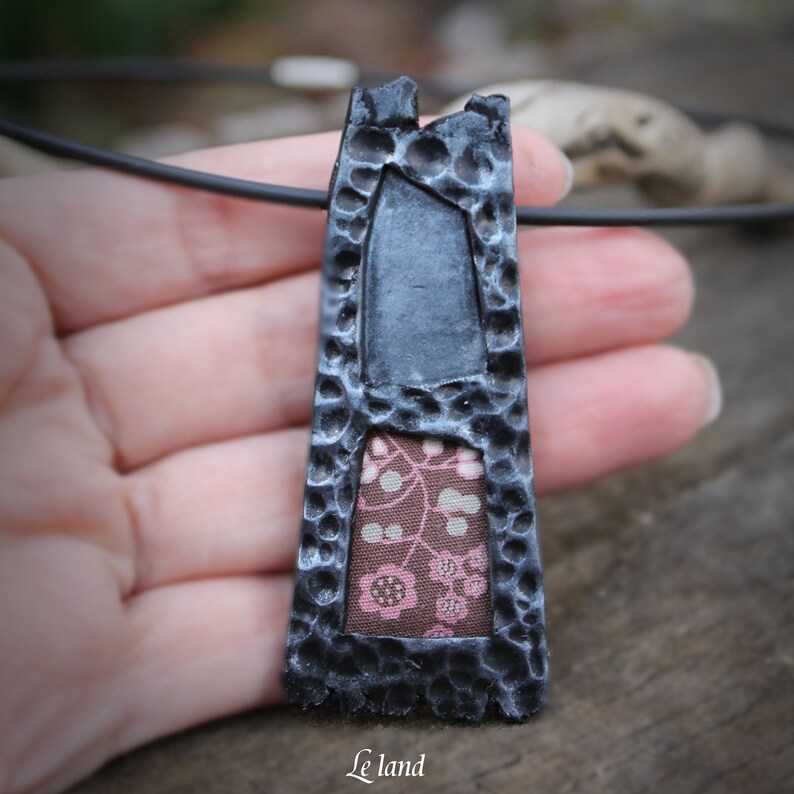 Unique Necklace Modern Necklace Art Pendant Contemporary - Etsy