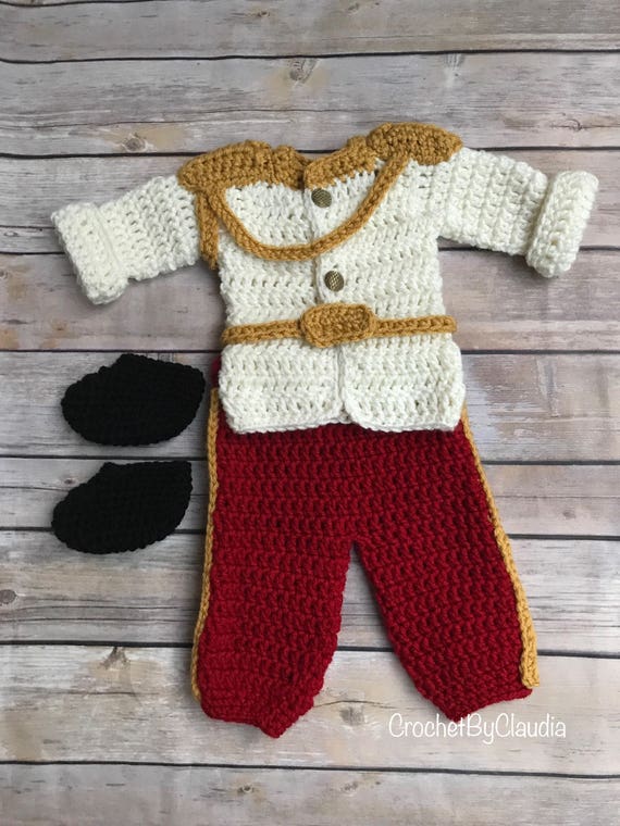 Crochet Prince Charming Photoprop Set/ Cinderella/prince | Etsy