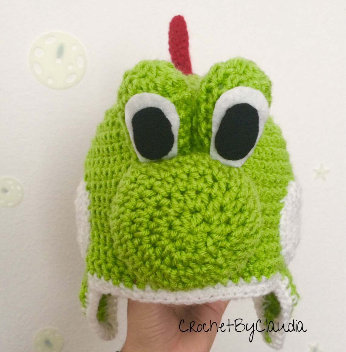 Crochet Yoshi Beanie/ Photography Prop/any Size/ Made to Order - Etsy