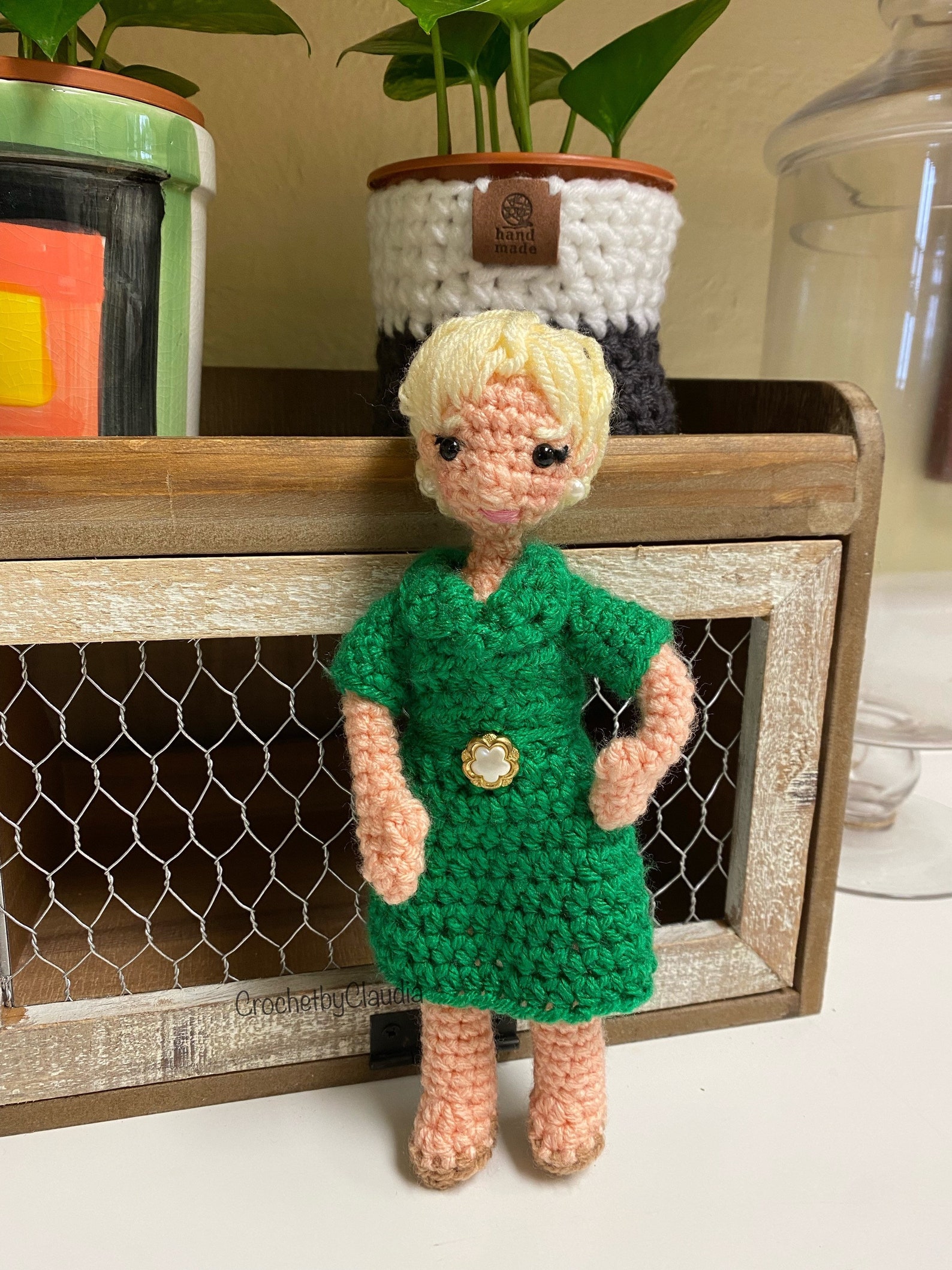 Crochet Golden Girls Dolls/handmade/crochet/made to Order/set OF FOUR ...