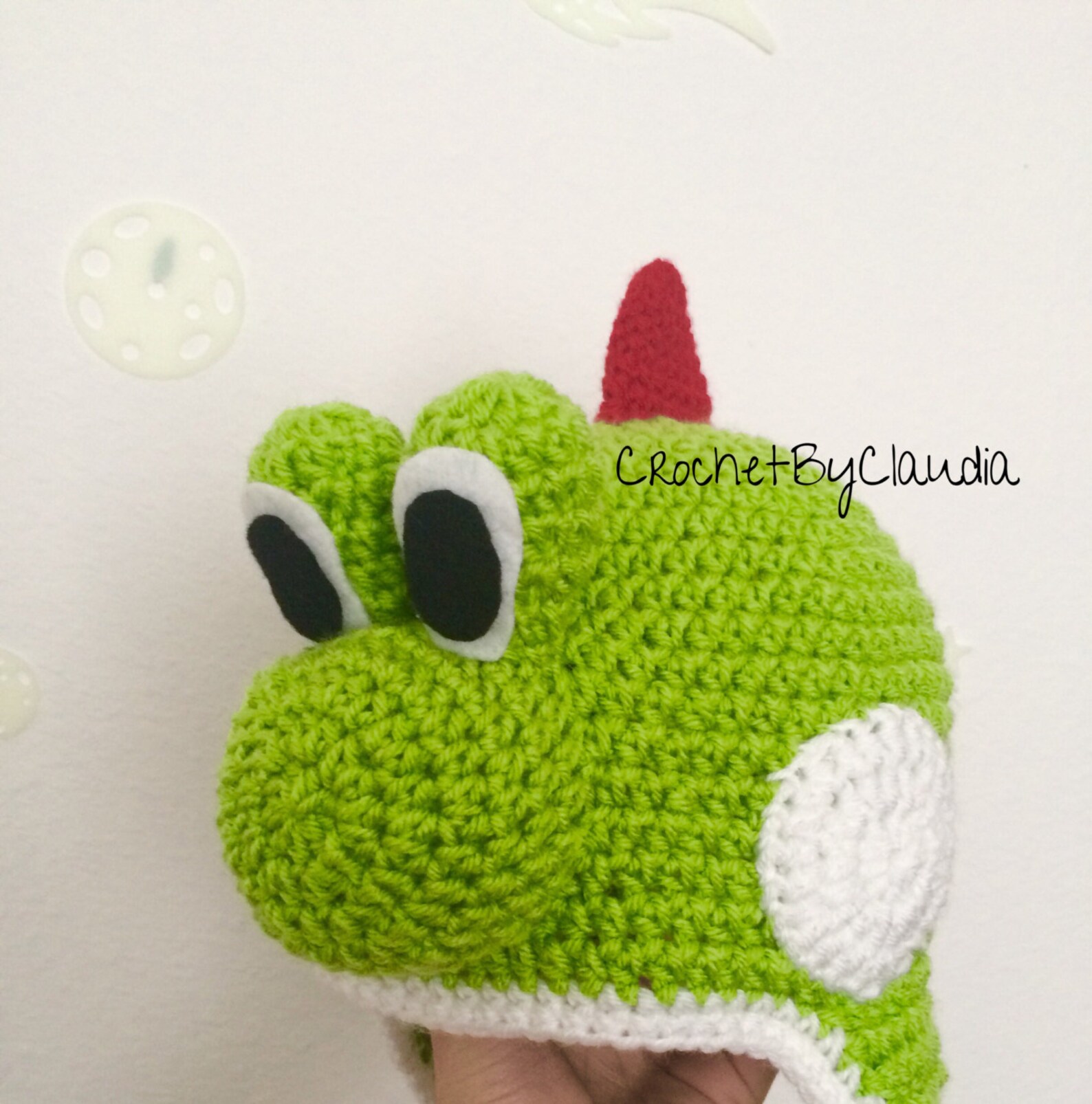 Crochet Yoshi Beanie/ Photography Prop/any Size/ Made to Order - Etsy