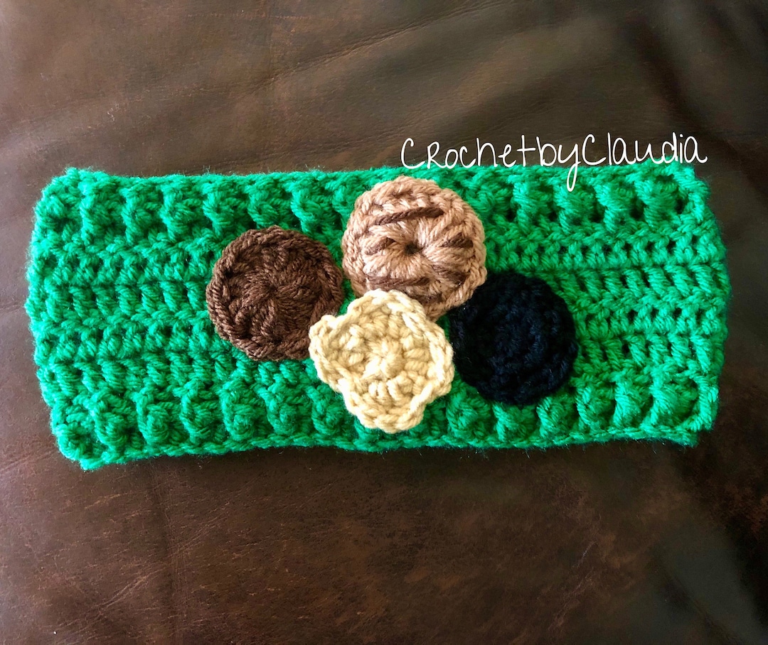 Crochet Girl Scout Cookie Headband, Made to Order - Etsy