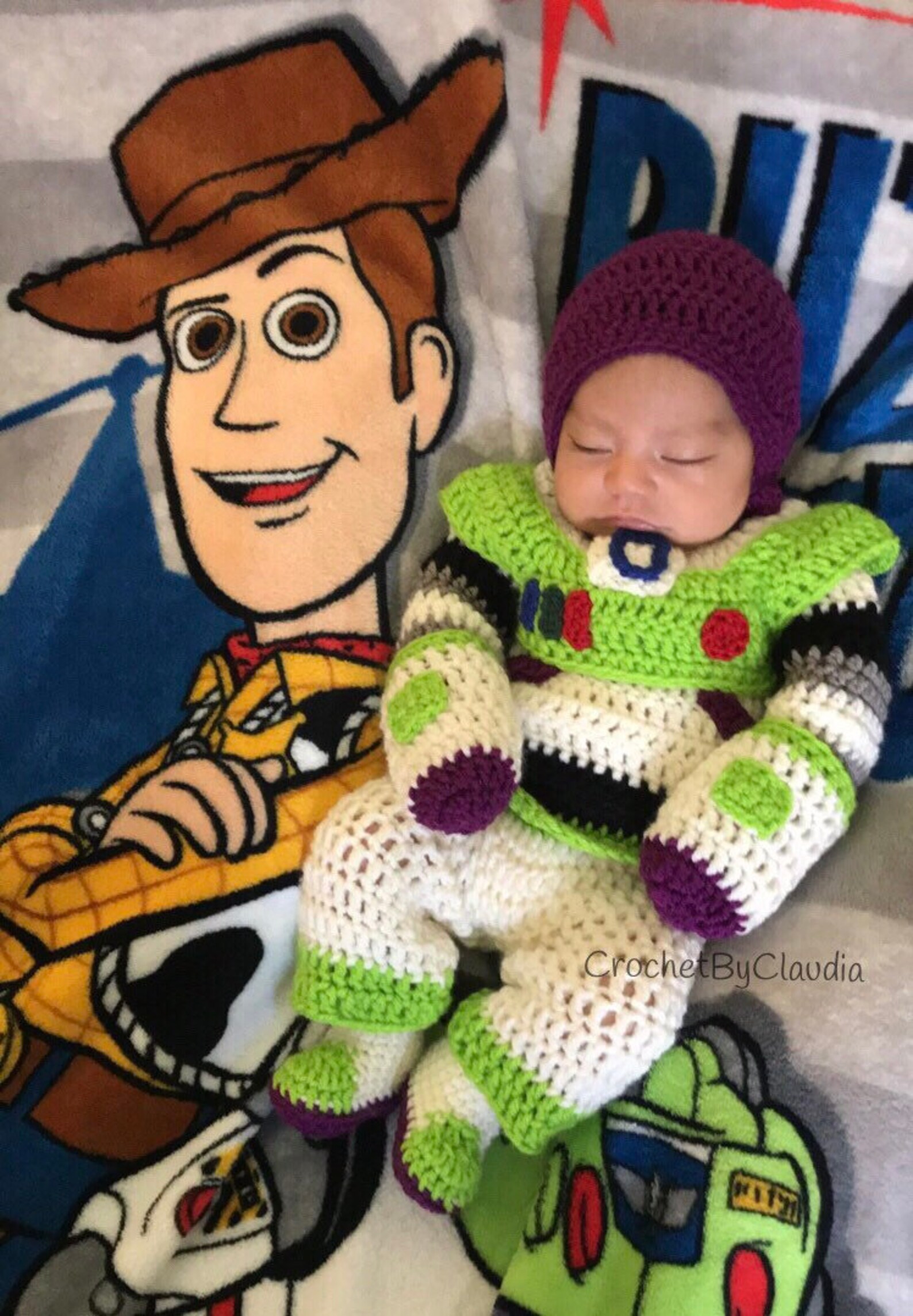 Crochet Buzz Lightyear Photoprop Set/buzz Lightyear Costume/newborn ...