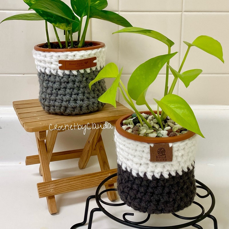 Crochet Planter - Etsy