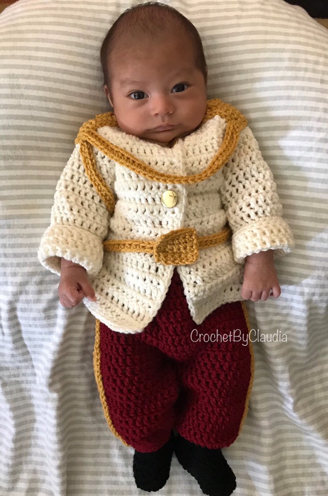 Crochet Prince Charming Photoprop Set/ Cinderella/prince | Etsy