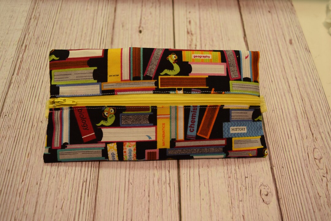 Zippered Note Book Pouch - Journal Pouch - Personalized Pencil Case ...