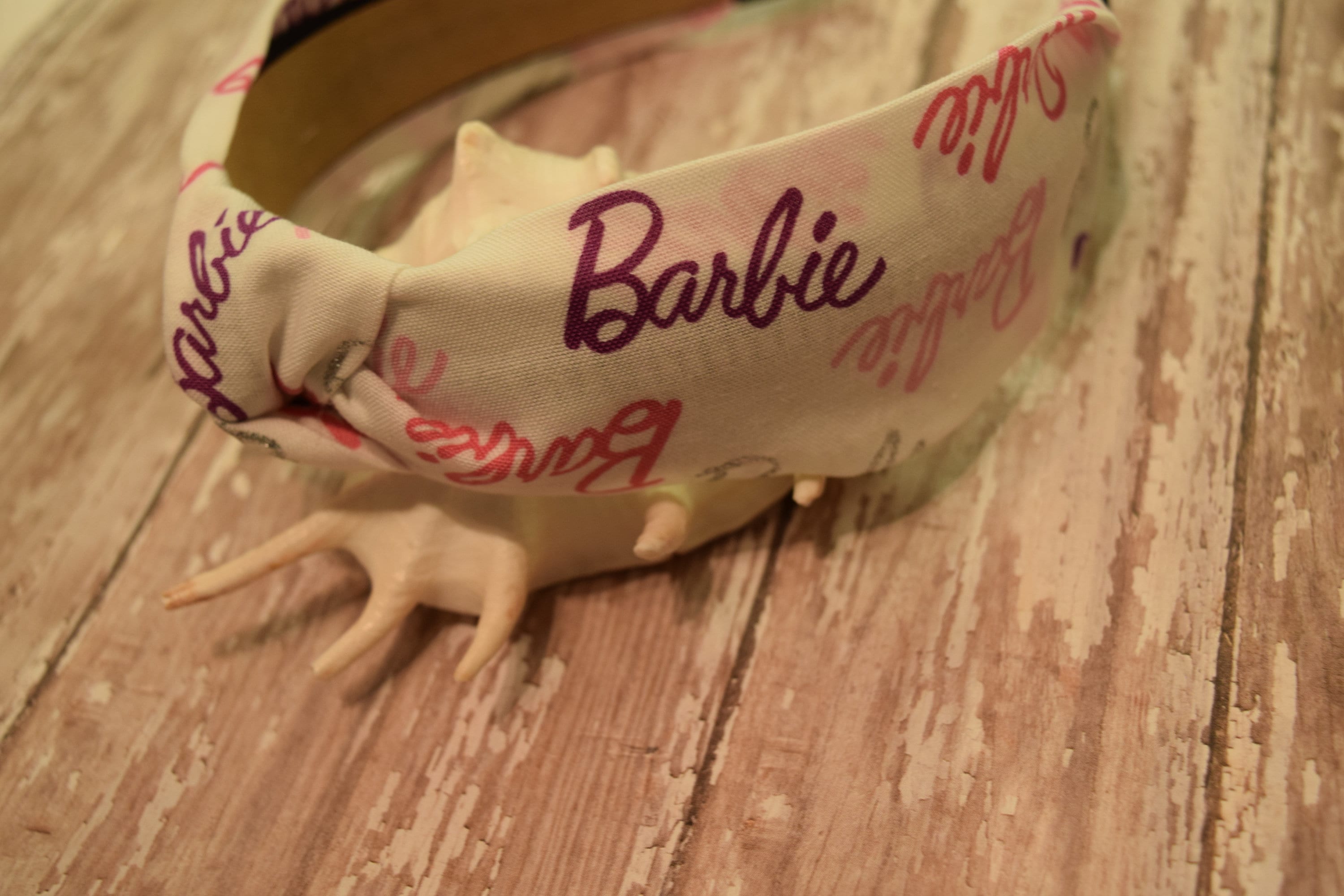 Barbie Knotted Headband Barbie Party Headband Barbie Sparkle Headband ...
