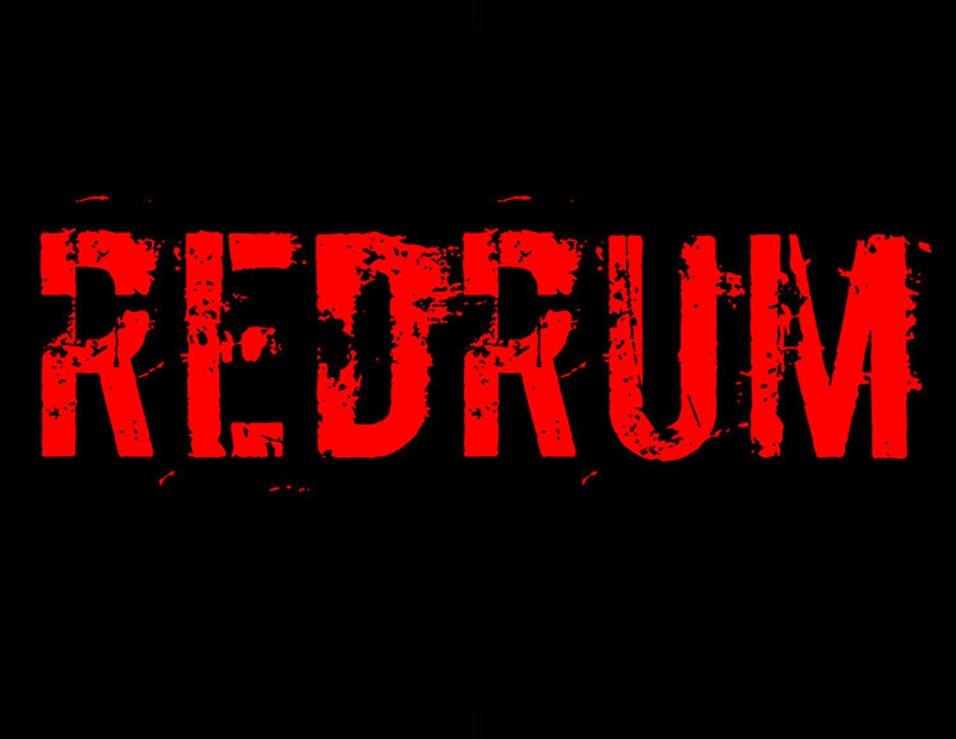 Redrum Tshirt Horror Movie T-shirt Mens Kids Womens Sci Fi Tee Shirt ...