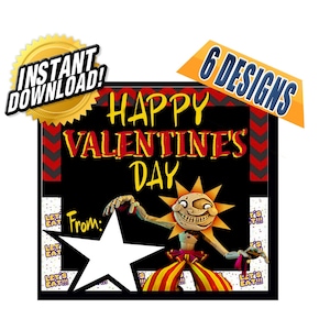 Five Nights at Freddys Valentines Day Cards - Etsy