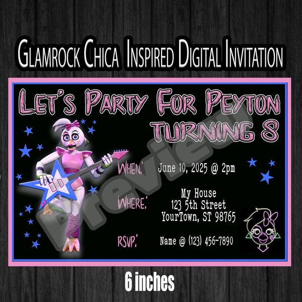 Chica Birthday - Etsy