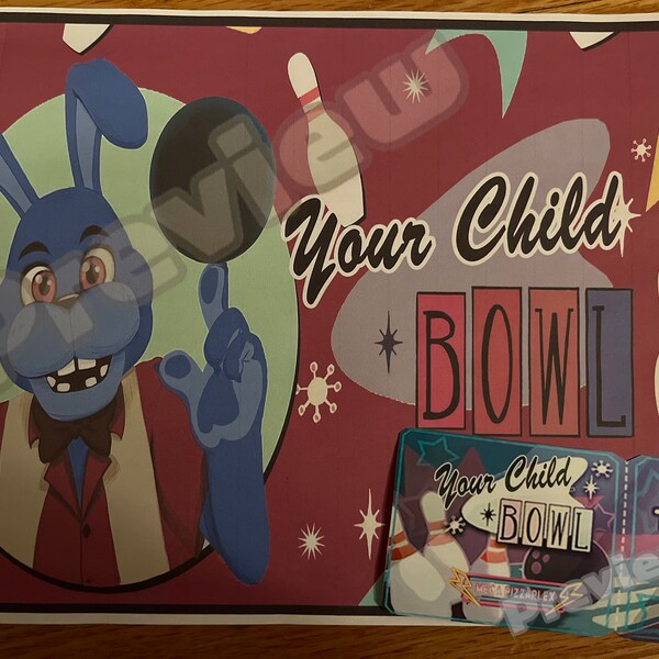 Bonnie Bowl Ticket - Etsy