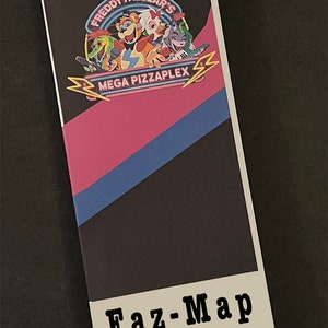 FNAF Security Breach Faz Map; Five Night's at Freddy Game Map; Map Bot ...