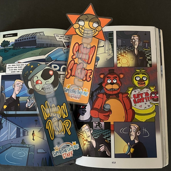 Five Nights at Freddys Bookmark - Etsy