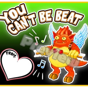 My Singing Monsters Theme; MSM Valentines; Valentine's Day; Class Party ...