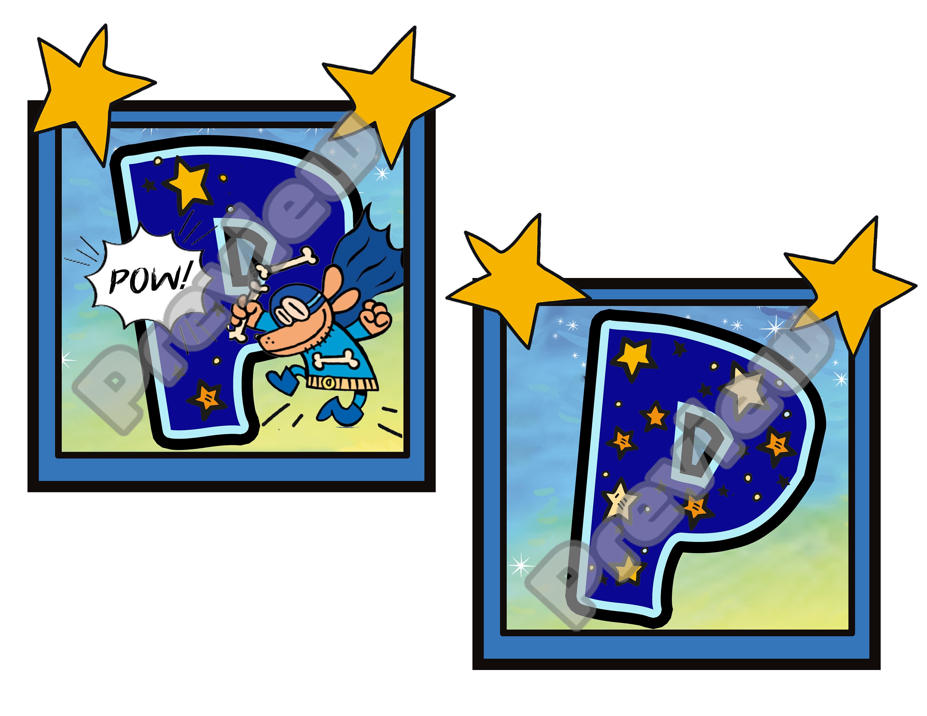 The Dog Man Birthday Banner the Dogman Cat Kid Printable - Etsy UK