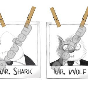 The Bad Guys Happy Birthday Banner; the Bad Guys Printable Birthday ...