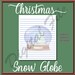 Christmas Notepad Sheet Printable 5 Designs Wreath Snow - Etsy