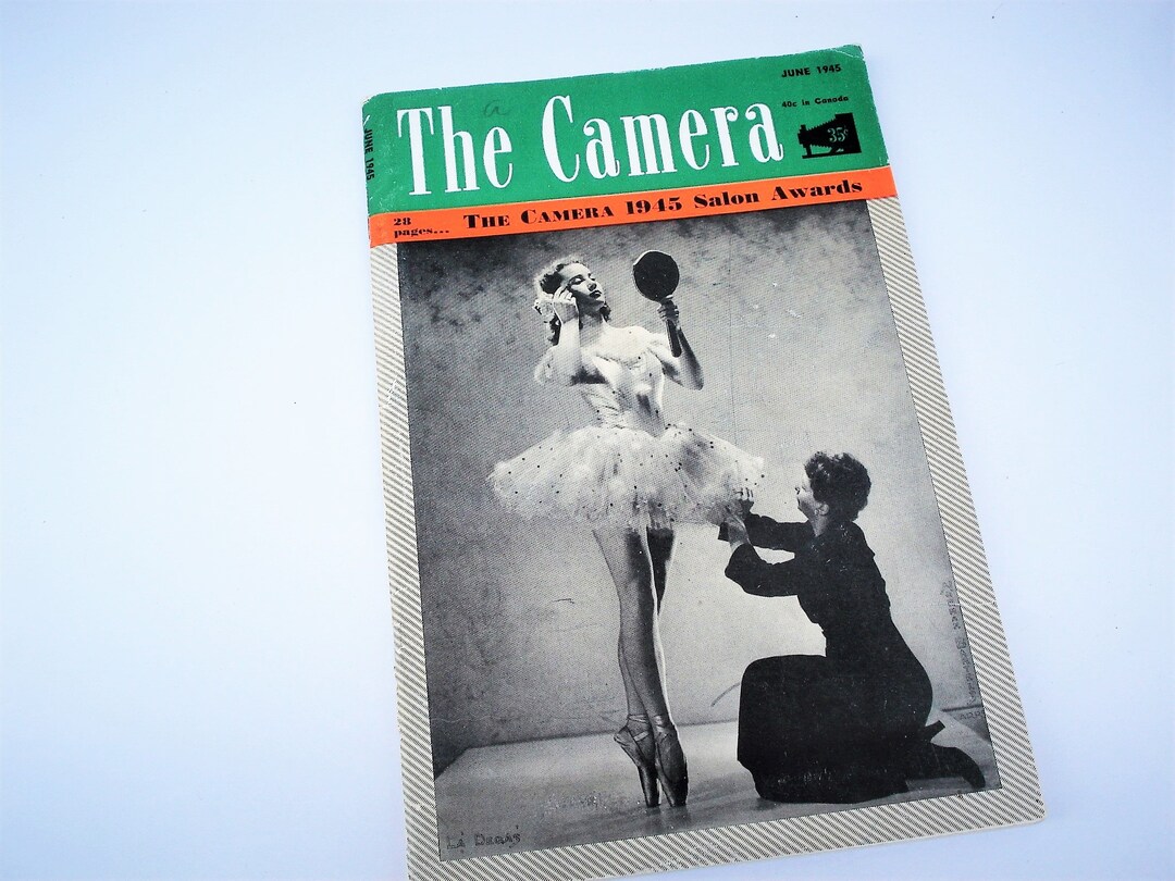 40s Vintage Magazine "the Camera" 1945 Collectible Magazine Camera Tips ...