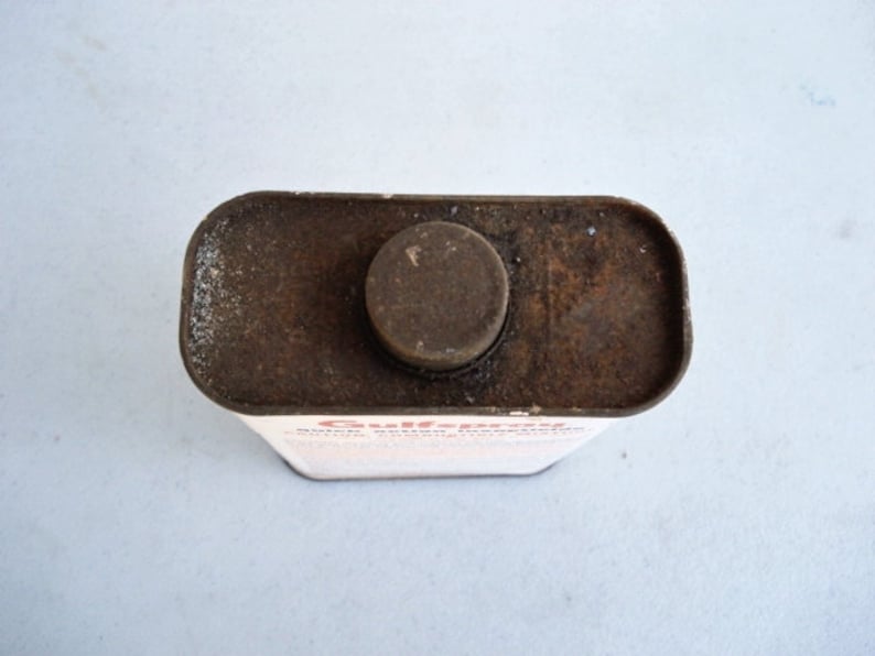 Gulf-spray Insect Spray Can Gulf Vintage Metal Can - Etsy