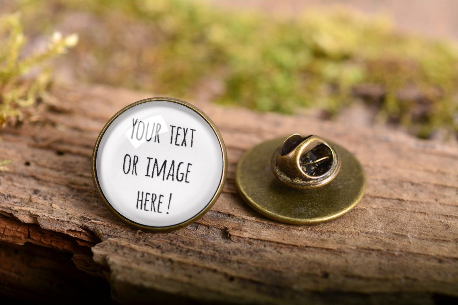 Custom LAPEL PIN Personalized Lapel Pin Custom Photo Lapel | Etsy