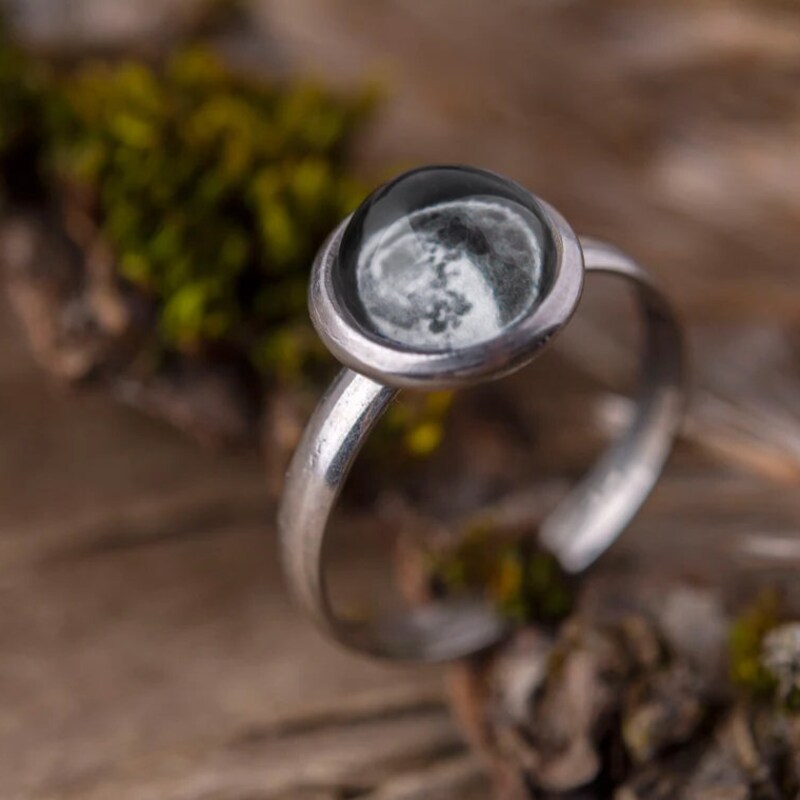 Moon Phase Ring - Etsy