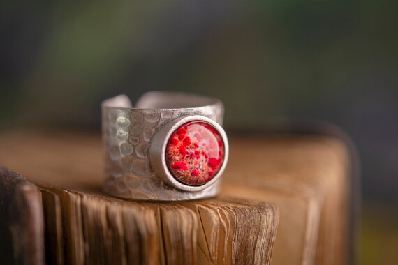 Poppy Field Ring Poppy Ring Poppy Jewelry Birthday Gift for | Etsy