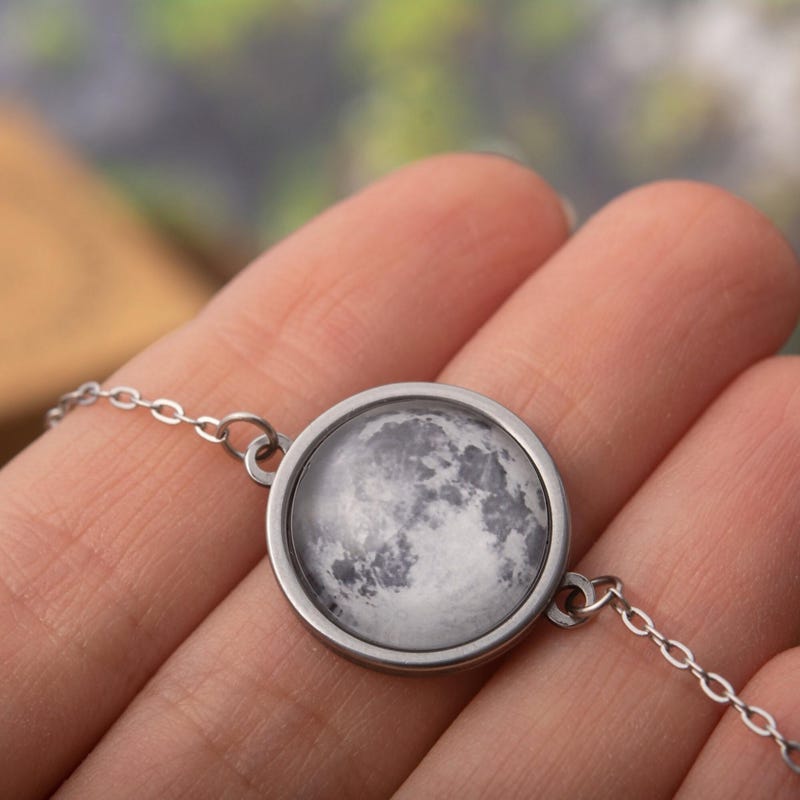 Moon Bracelet - Etsy