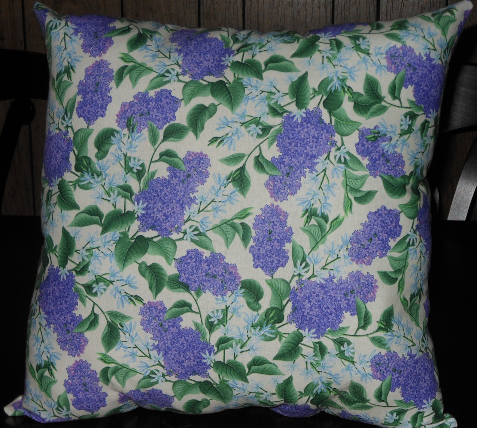 Purple Lilac Pillow, 14 X 14 Decorative Pillow - Etsy