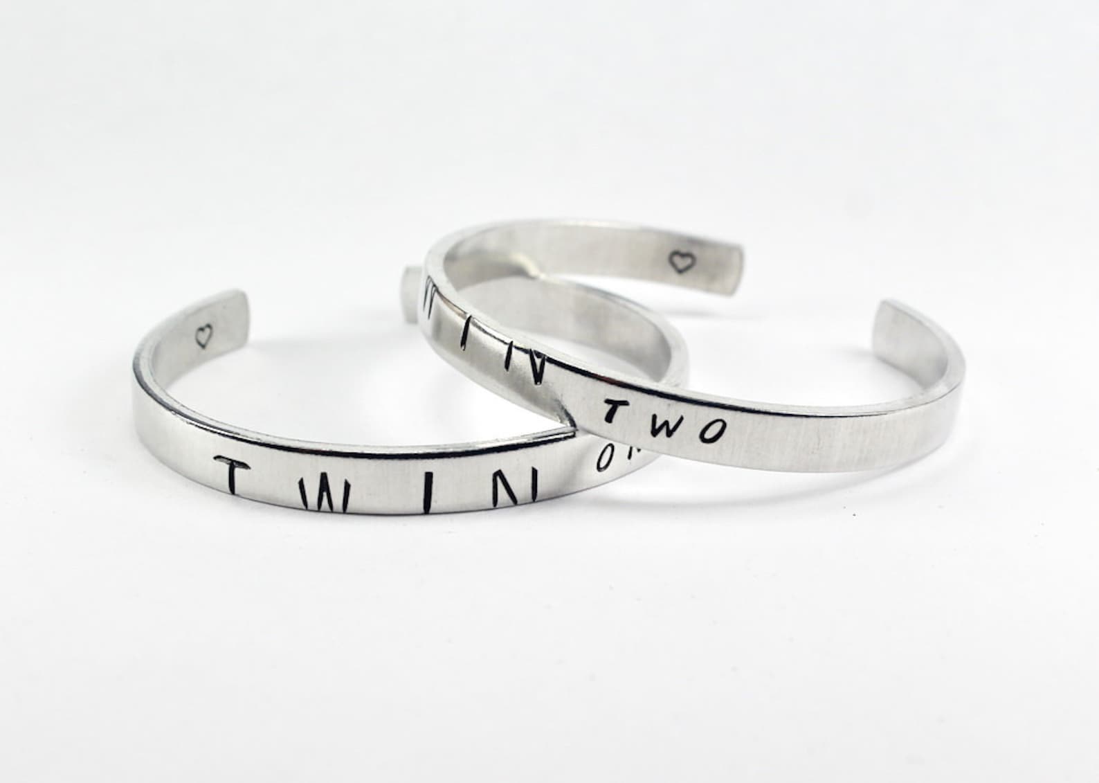 Twin One Twin Two Bracelet Set Twins Bracelets Split Half | Etsy