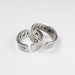 Twin A, Twin B Sister Ring Set, Twin Sisters Matching Pair Rings ...