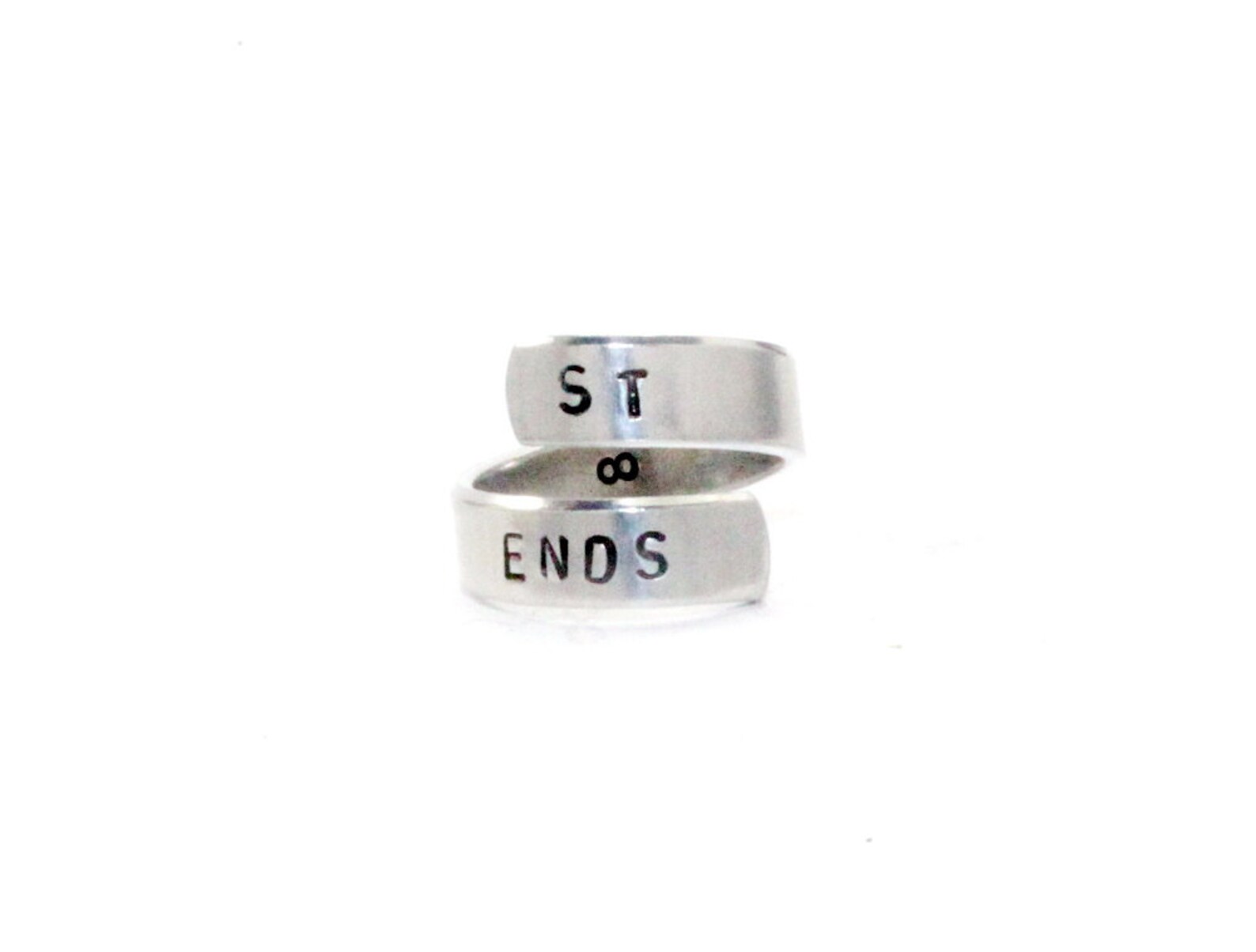 Best Friends Ring Set BFF Rings Personalized Stamped Ring - Etsy