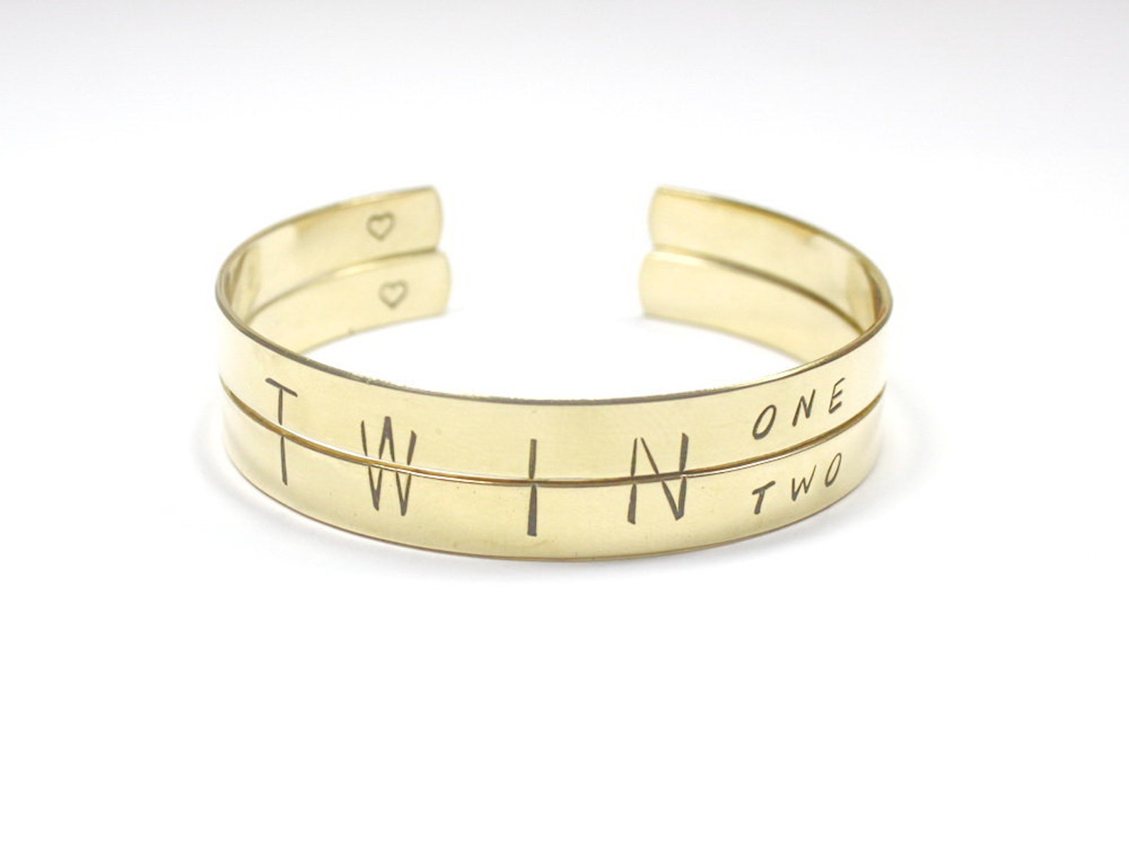 Twin One Twin Two Bracelet Set Twins Bracelets Split Half | Etsy