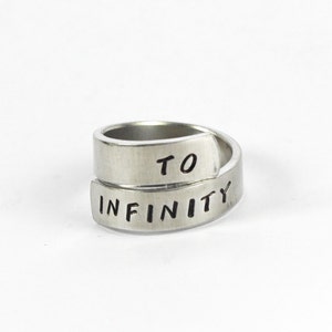 To Infinity and Beyond Ring Set, Love and Friendship Rings, Best Friend ...