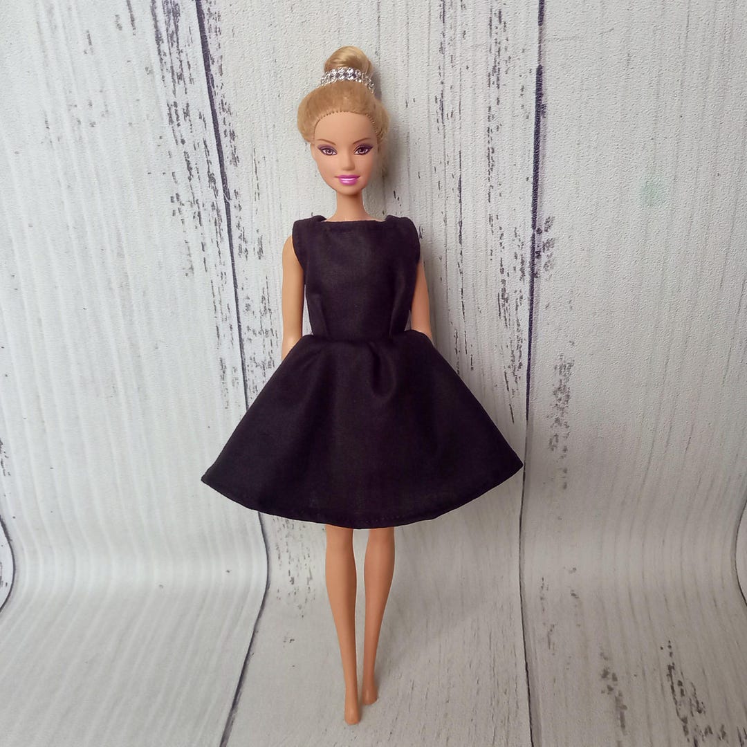 Little Black Dress Pattern for 11.5" Doll | PDF Sewing Tutorial + Video ...