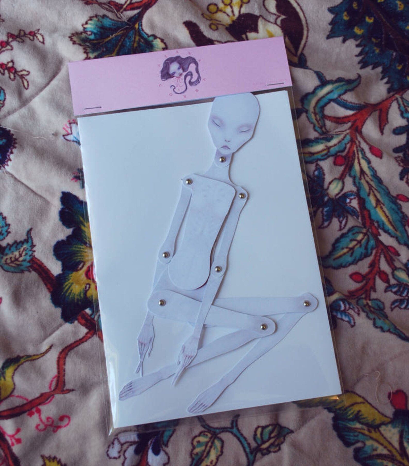 Lift-the-flap Anatomy Paper Doll: Alien - Etsy