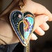 Colorful Heart in Goldwork Technique for Girl and Woman - Etsy