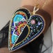 Colorful Heart in Goldwork Technique for Girl and Woman - Etsy