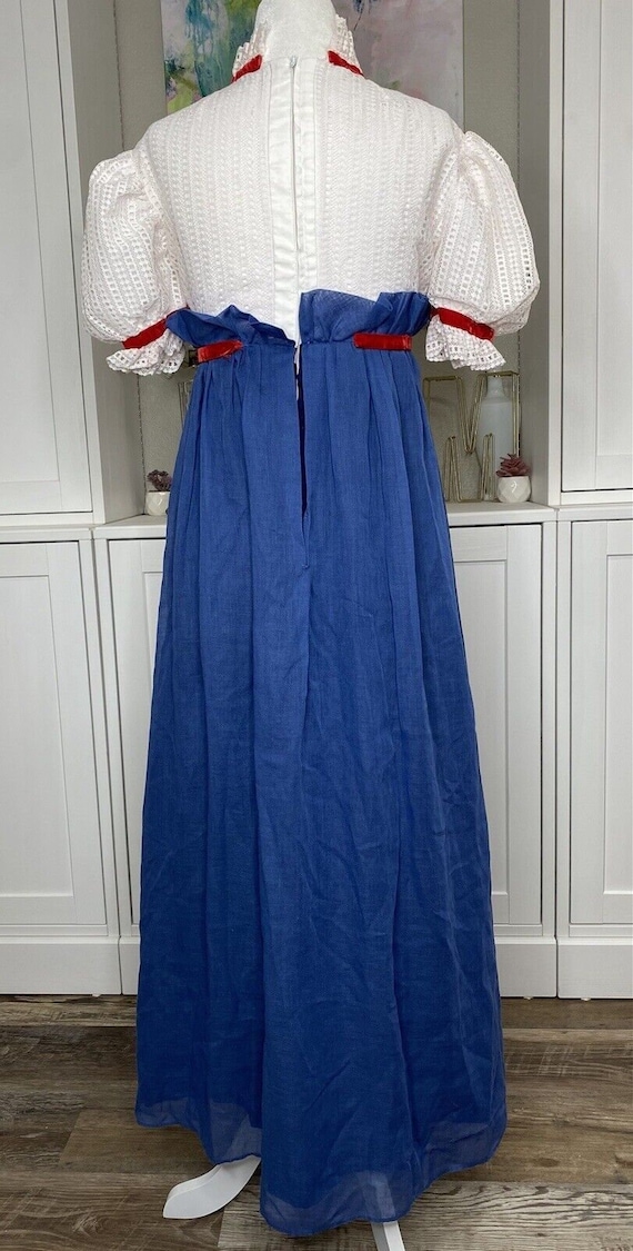 Lorrie Deb Vintage Maxi Dress 1960s Snow White Vibe F… - Gem