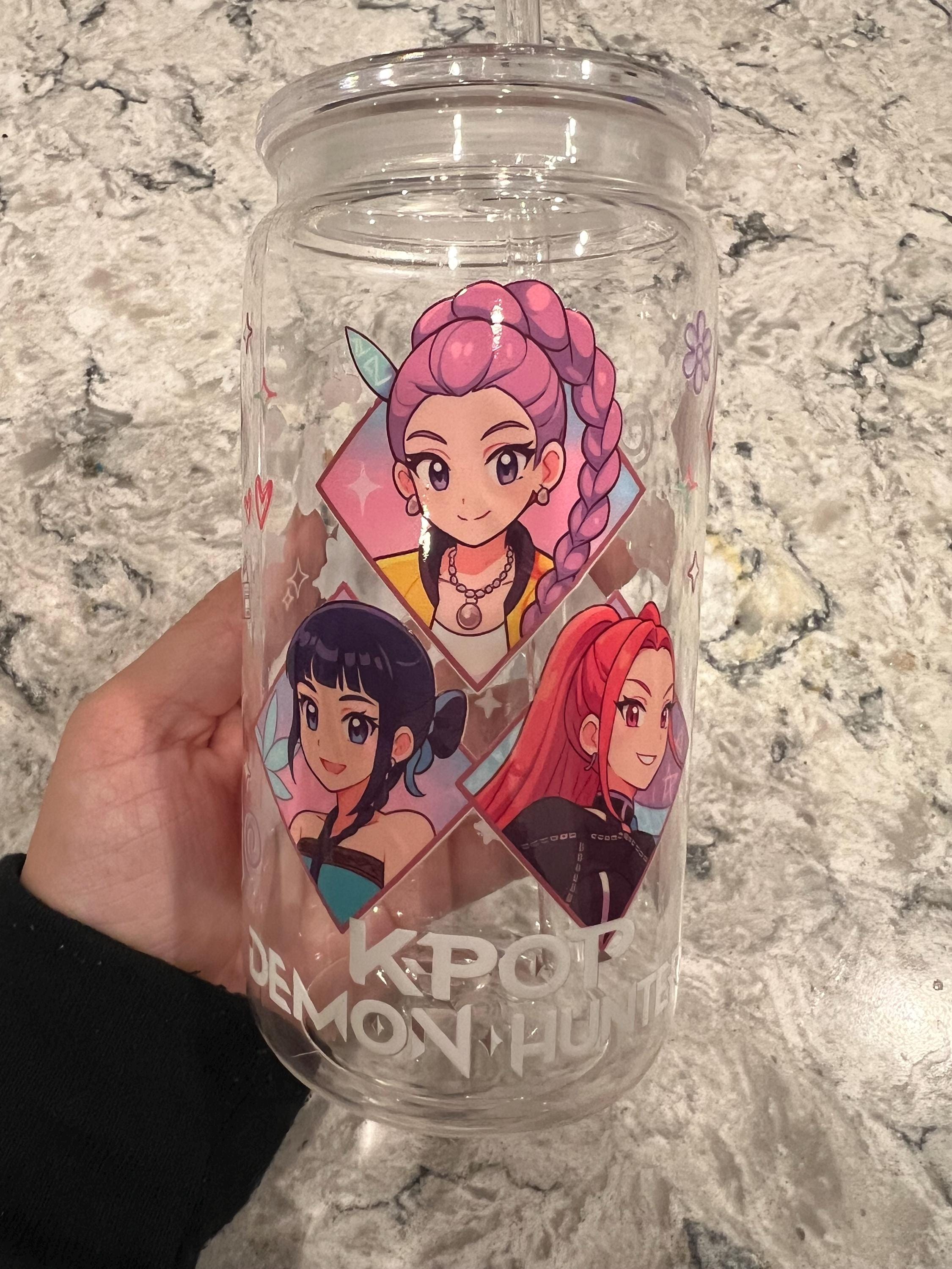 Acrylic Kpop Demon Hunters Cup || Cup for Iced Drinks || Kpop Fan Gift ...