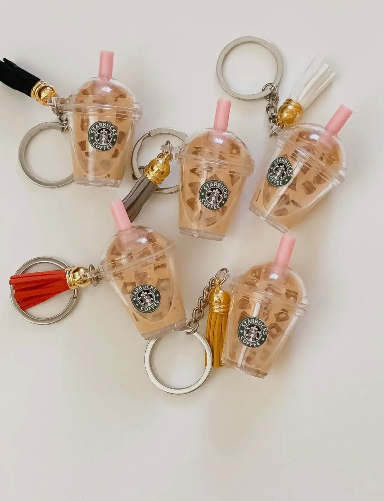 Mini Coffee Keychain || Iced Drink Keychain || Coffee Lovers Keychain ...